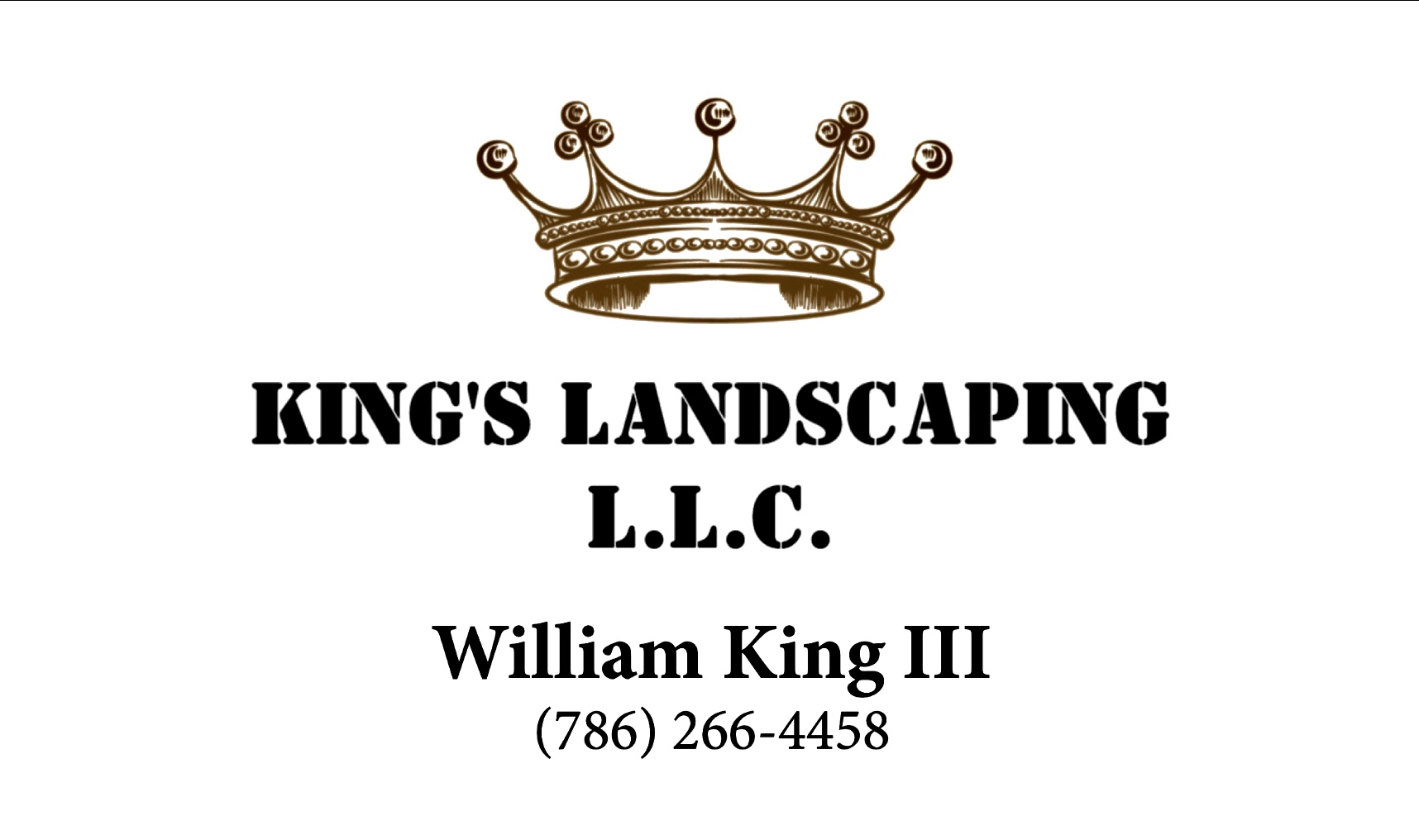 King's Landscaping L.L.C. – Call us today for a free estimate and a ...
